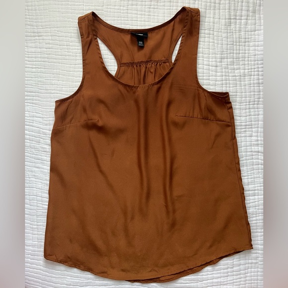 Mossimo Supply Co. | Tops | Mossimo Brown Razorback Tank Top Size ...
